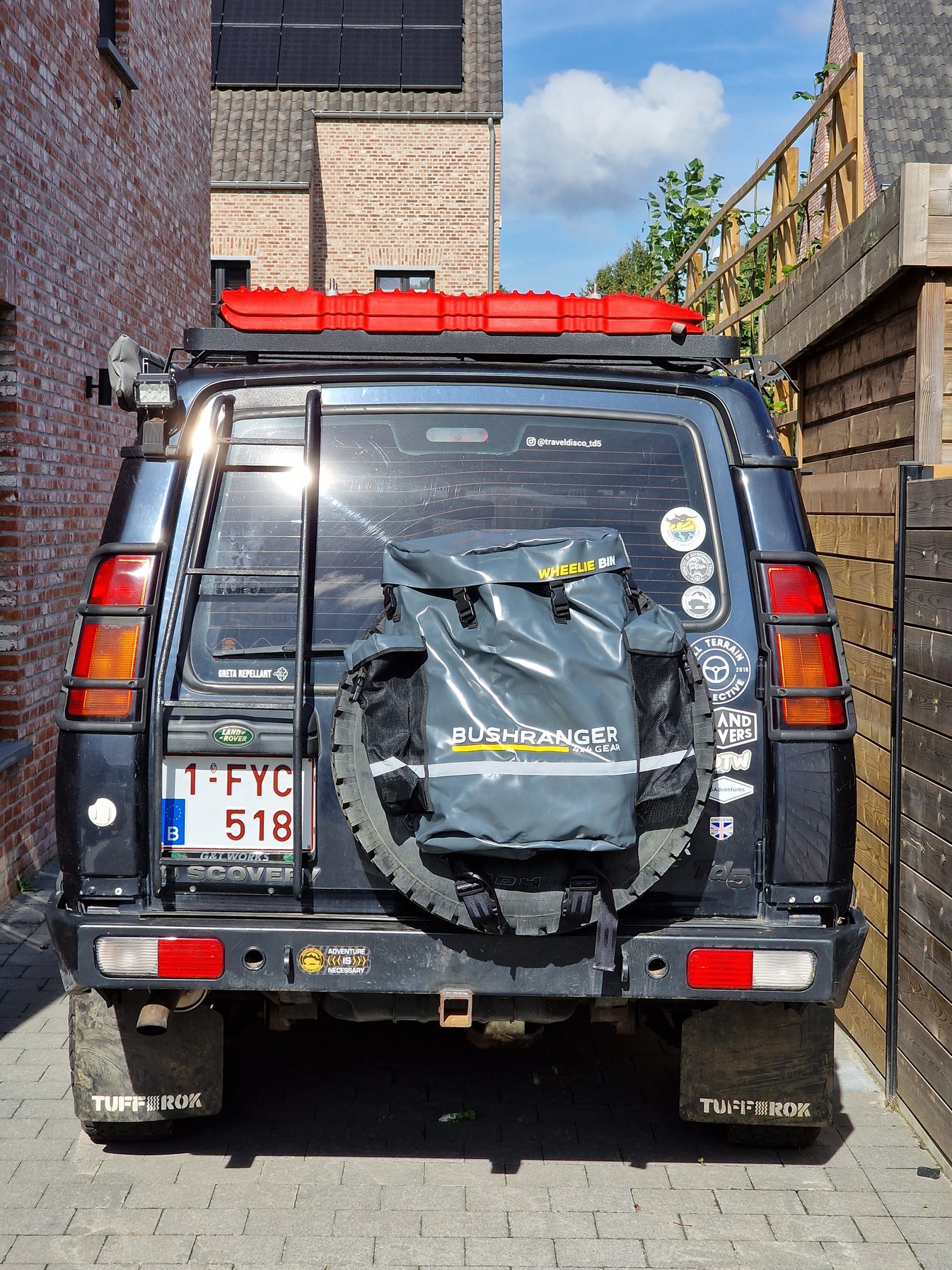 Bushranger spare wheel bag - Wheelie bin – Made for Adventure